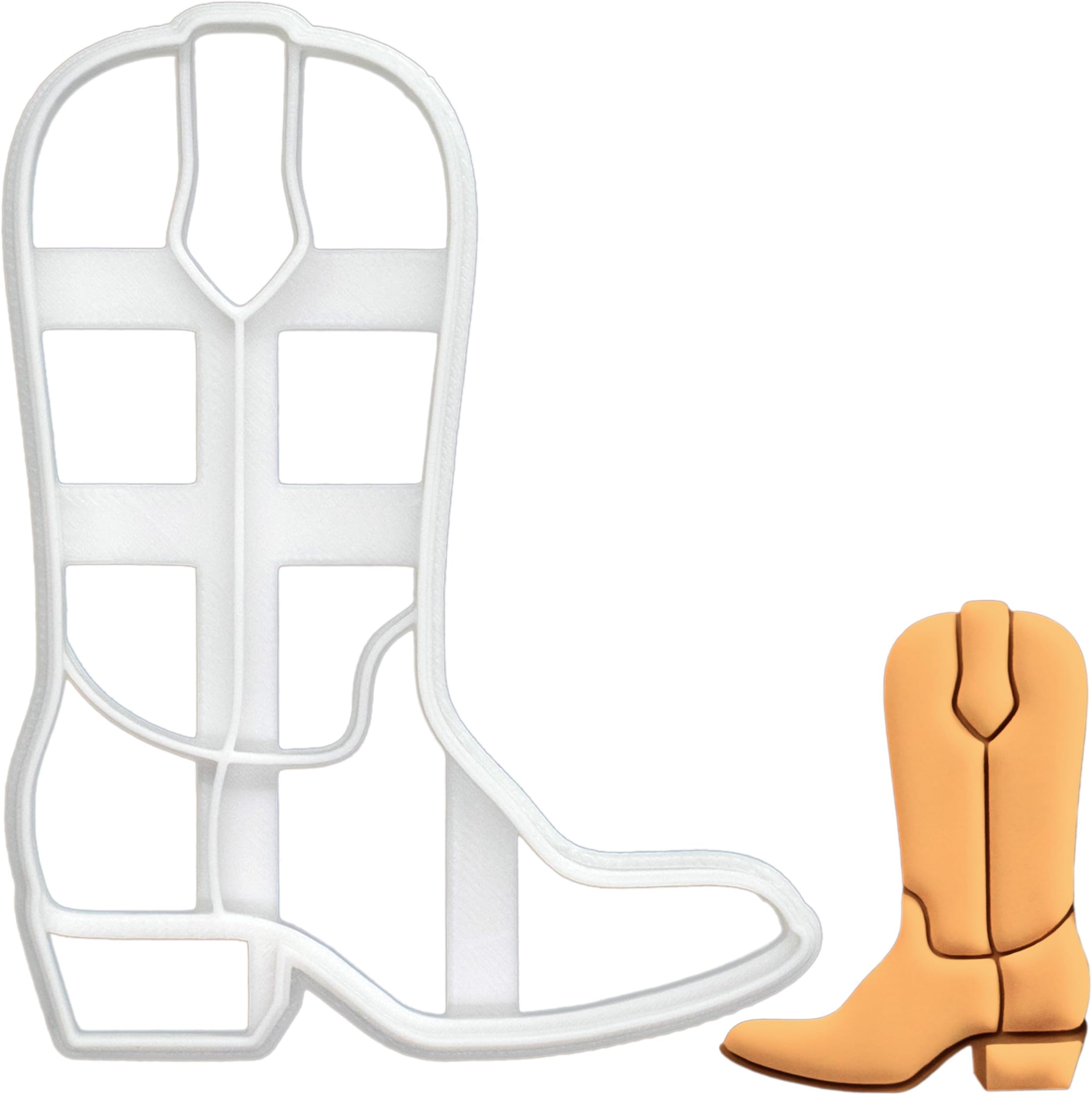 Amazon.com: Cowboy Hat and Boot Cookie Cutter Set (4.25" Each ...