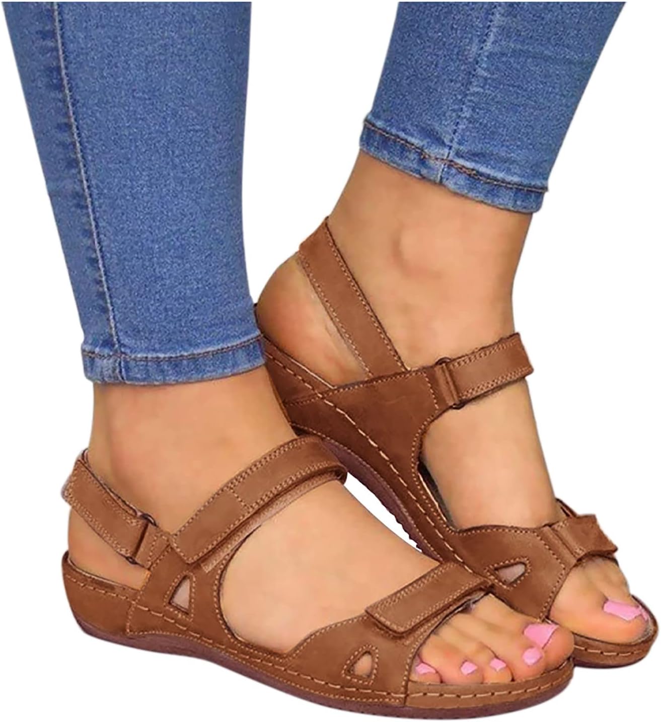 Womens Sandals Orthopedic Sandals for Women Wedge Sandals Fashion Sale ...