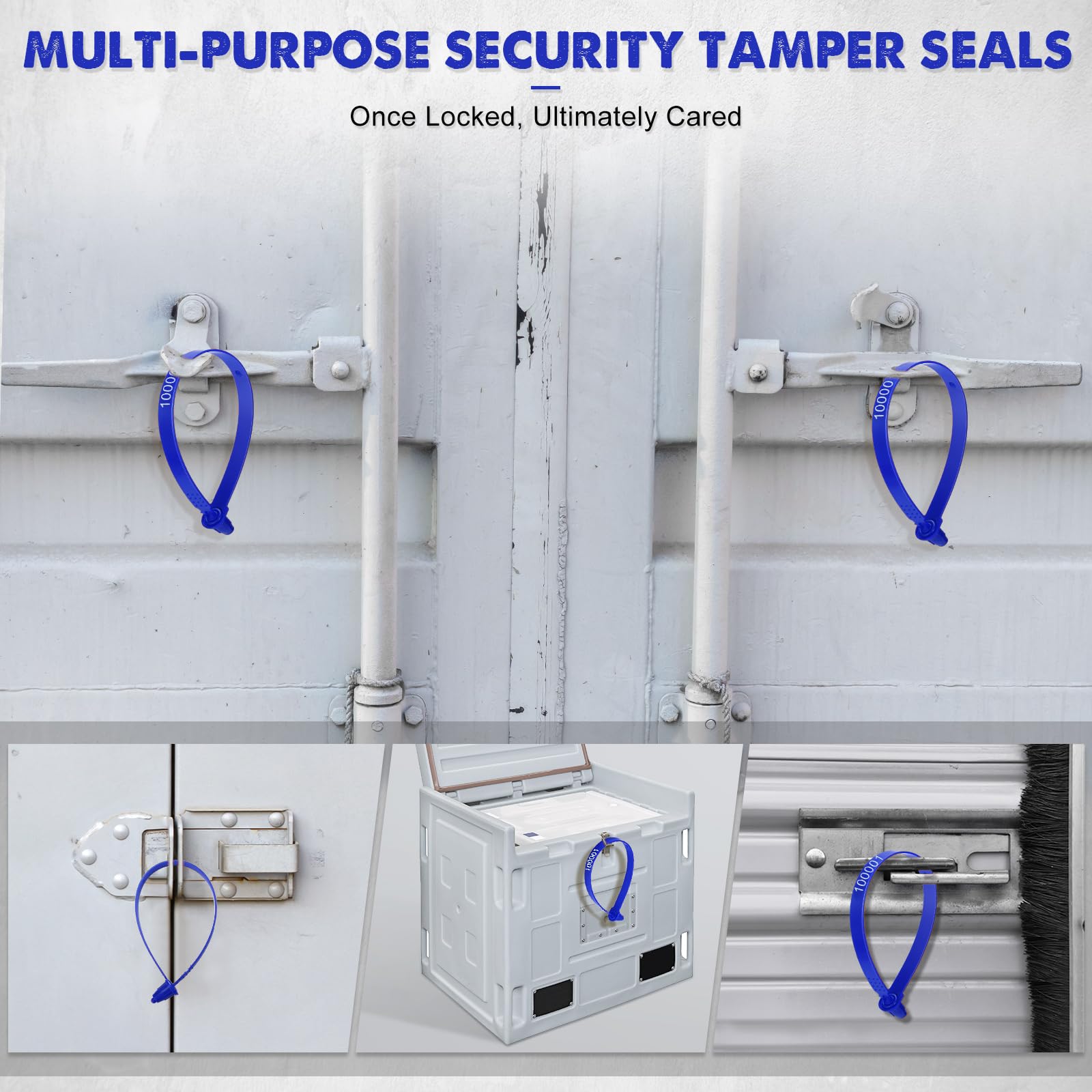 Super Seal 100 Pack - Tamper Evident Tractor Trailer Seals