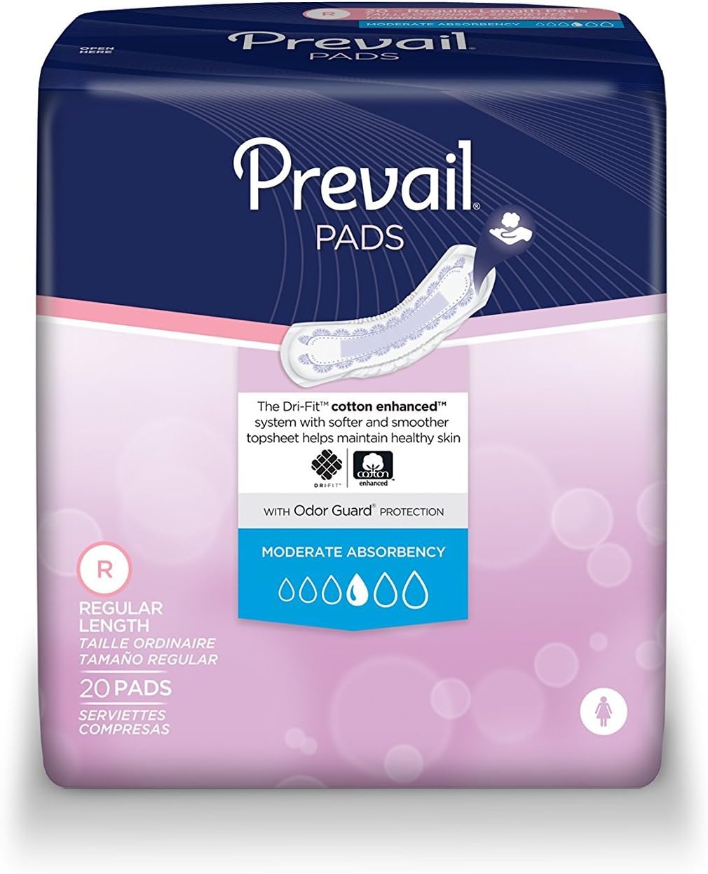Amazon.com: Prevail Bladder Control Pads, Model BC-012-3/Packs of 20 ...