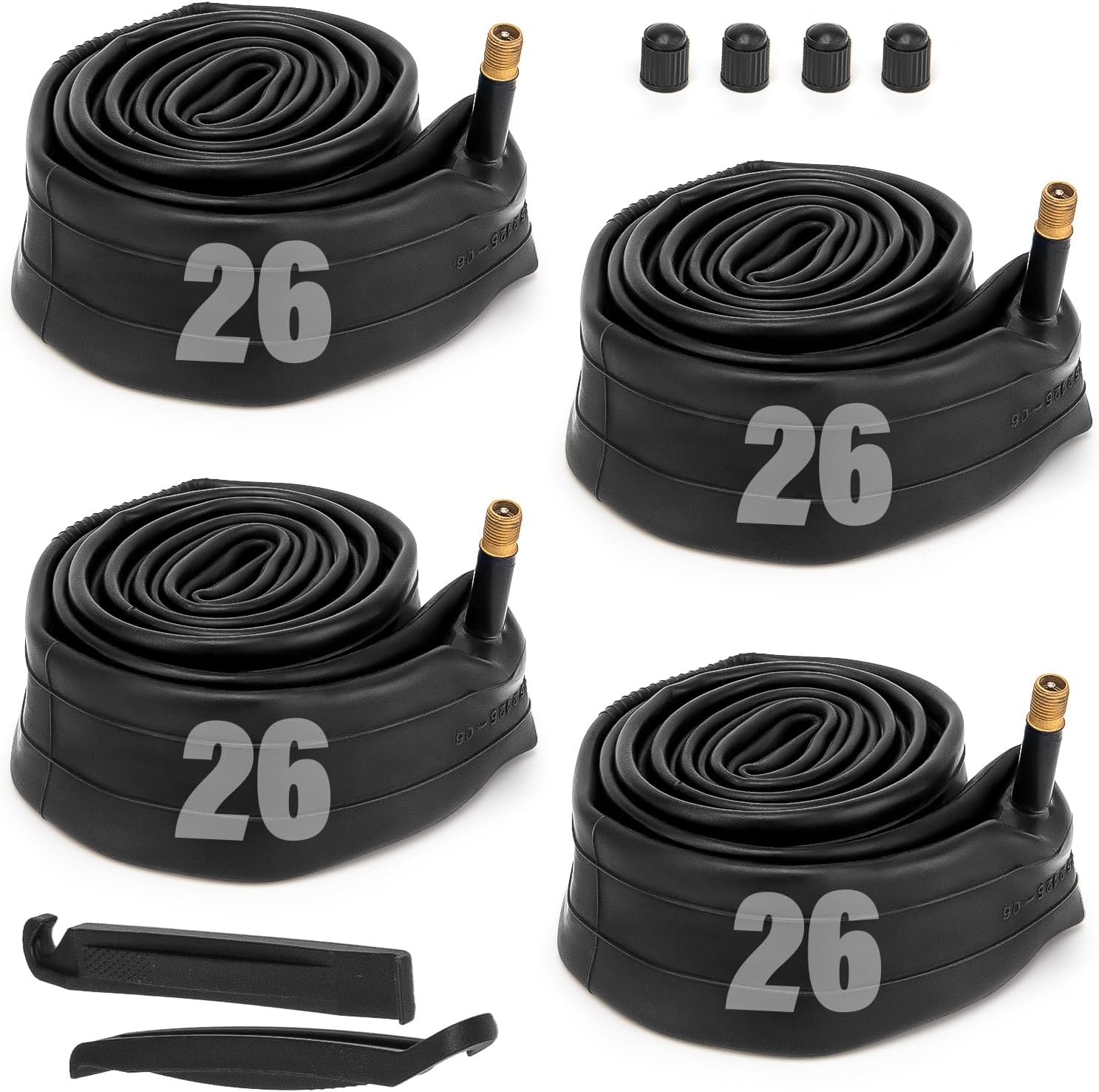 Amazon.com : 26 Inch Bike Tube, 26x1.95 Bike Tube, 26x2.125 Bicycle ...