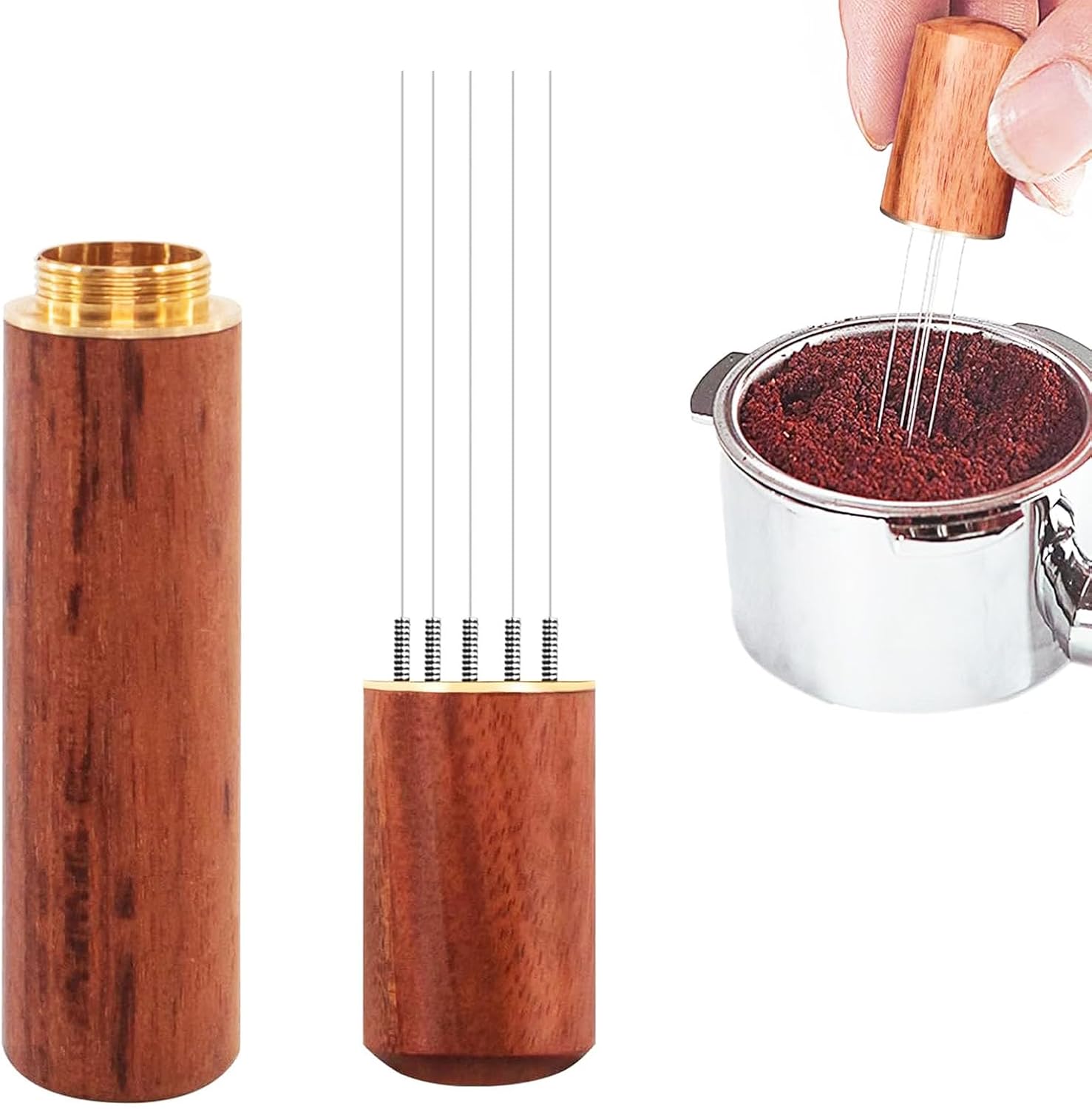 WDT Tool Coffee Stirrer, 5 Needles 0.4mm Espresso Coffee Stirrer ...