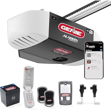 CRAFTSMAN 1/2 HP Smart Garage Door Opener - myQ Smartphone Controlled ...
