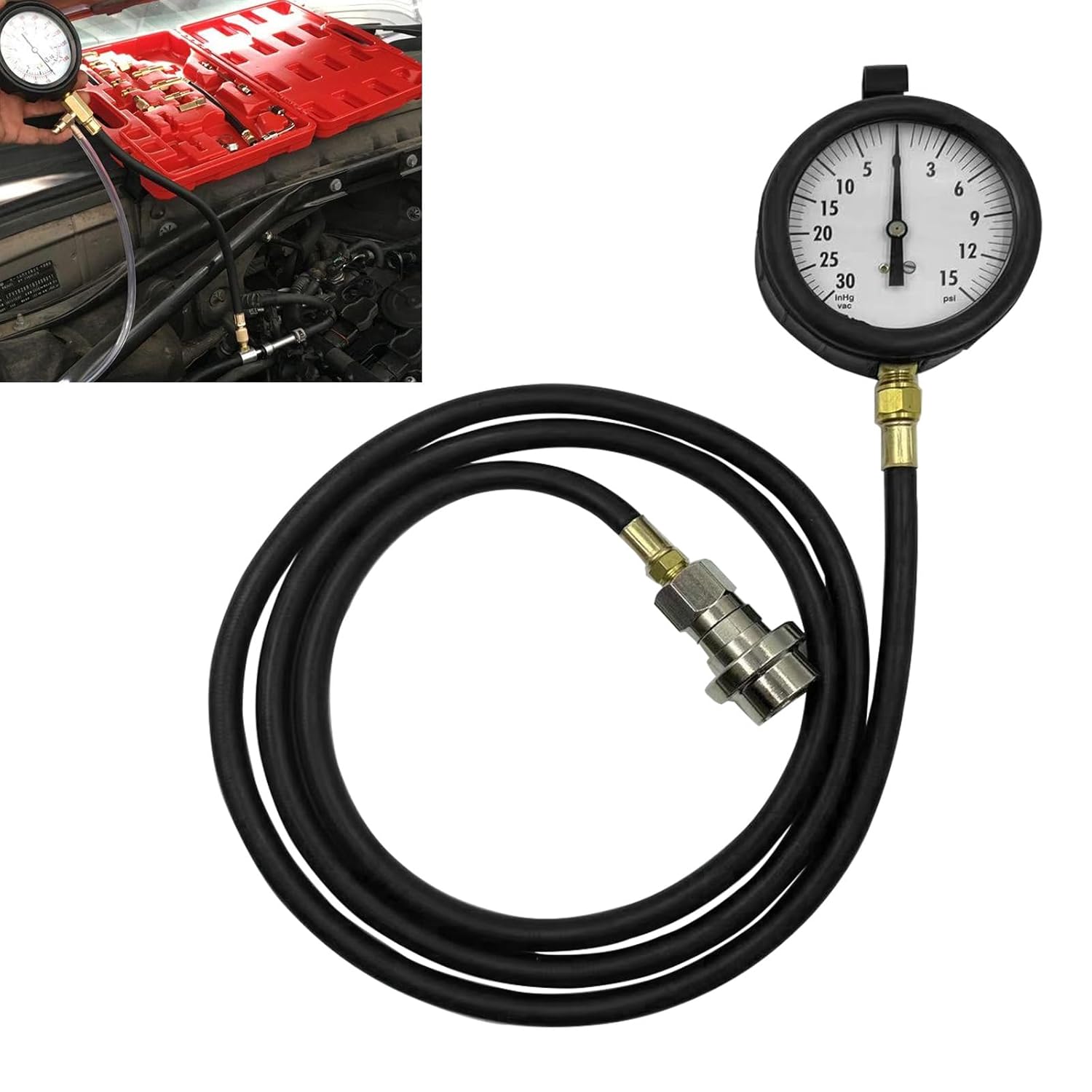 Amazon.com: TU-32-6 6.6 L Fuel Pressure Test Compatible with Duramax ...