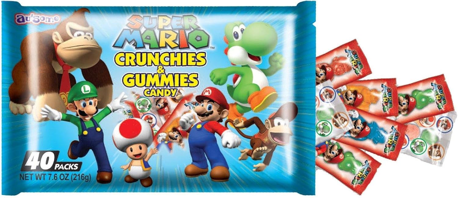 Nintendo Super Mario Crunchies & Gummies : Amazon.fr: Jeux vidéo