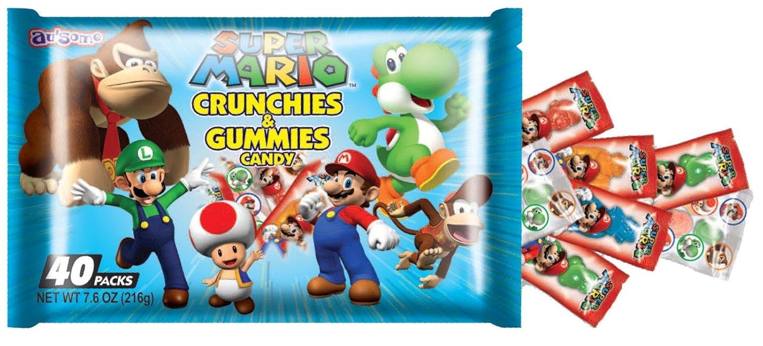 Super Mario Crunchies & Gummies : Amazon.de: Games