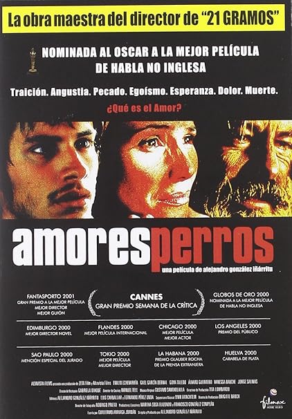 Amores Perros [DVD]: Amazon.es: Emilio Echevarría, Gael García Bernal, Goya Toledo, Álvaro ...