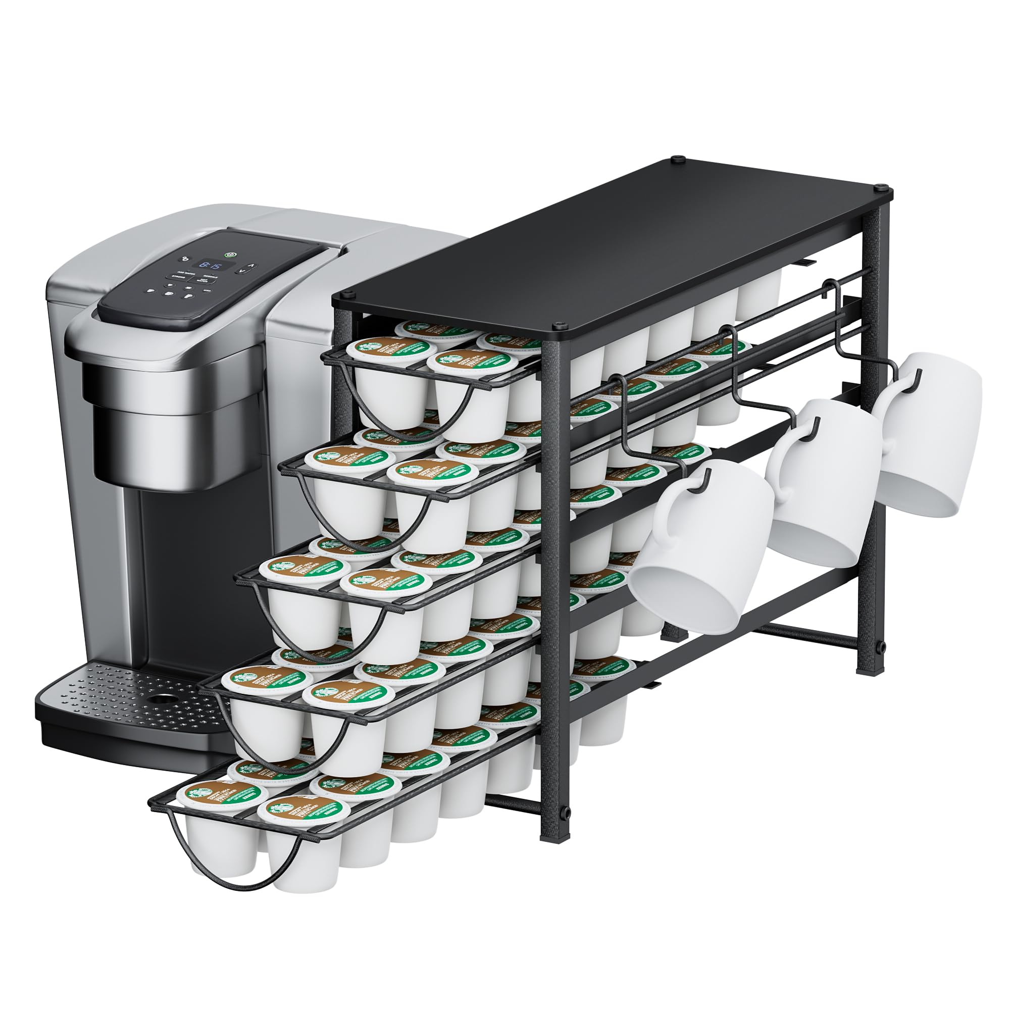 Amazon.com: HFHOME Coffee Pod Holder For Counter, Pod Holder for K-cups ...