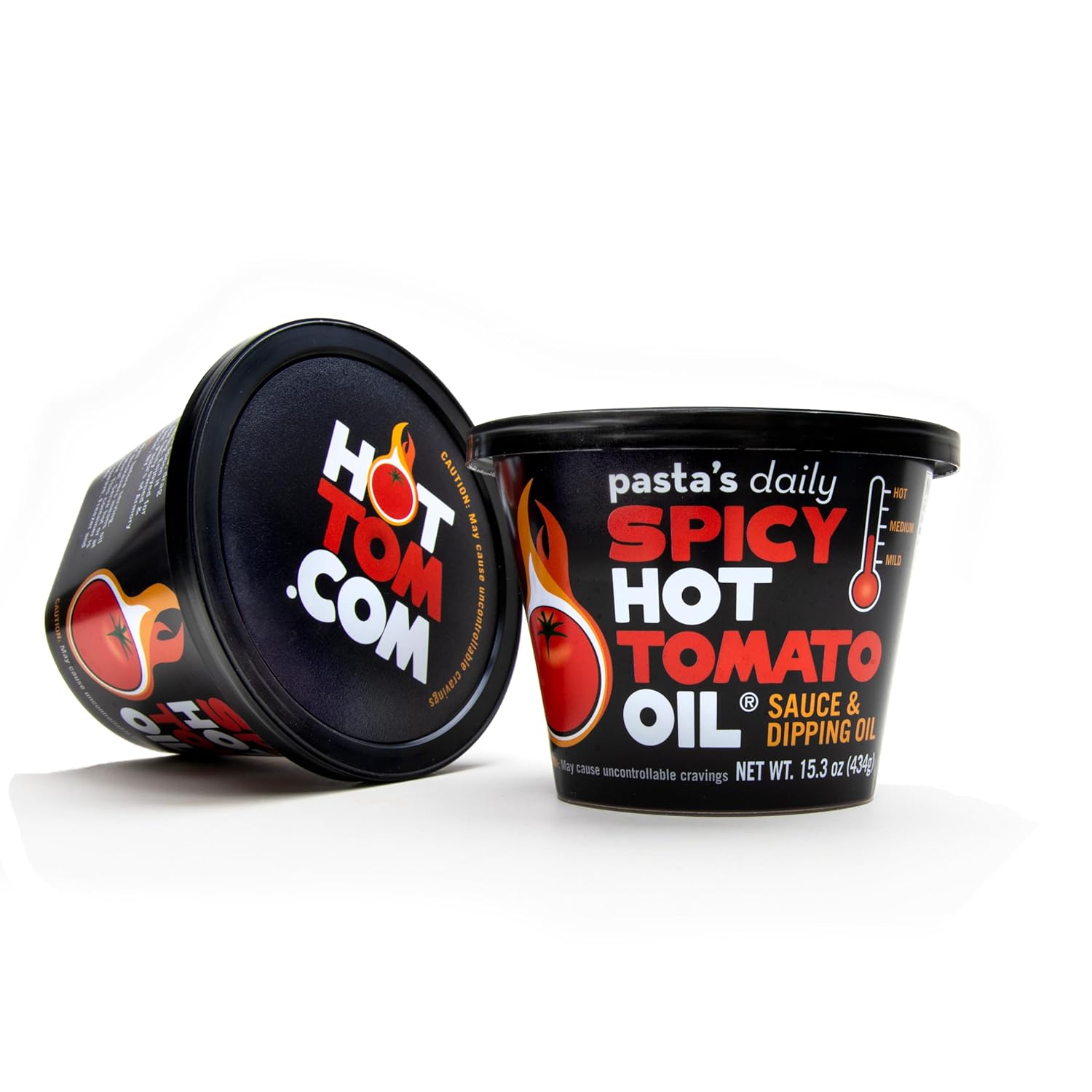 Amazon.com : Pasta's Daily Hot Tom Spicy Tomato Oil - Pasta Sauce ...