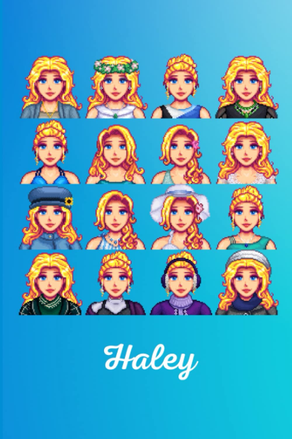 Buy Haley Stardew Valley Pixel Art : Several Versions of The Beautiful ...