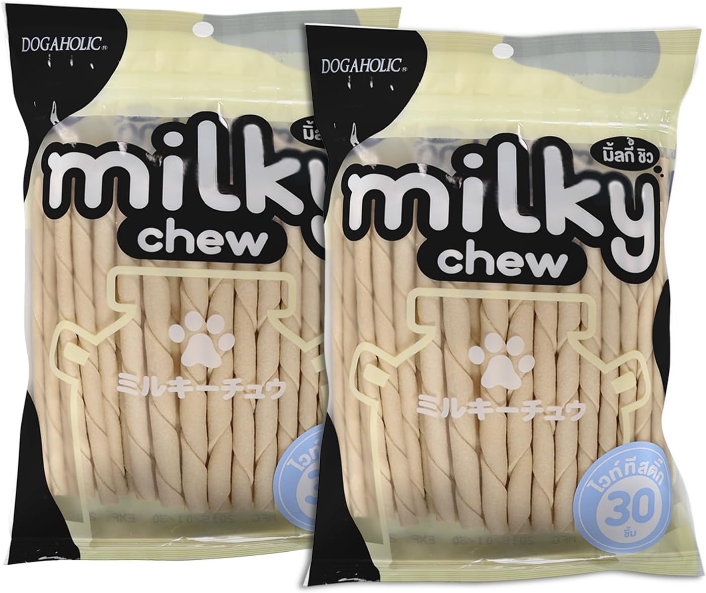 Dogaholic Milky Chews Sticks with Chicken Treat For Dog Above 2 Months ...