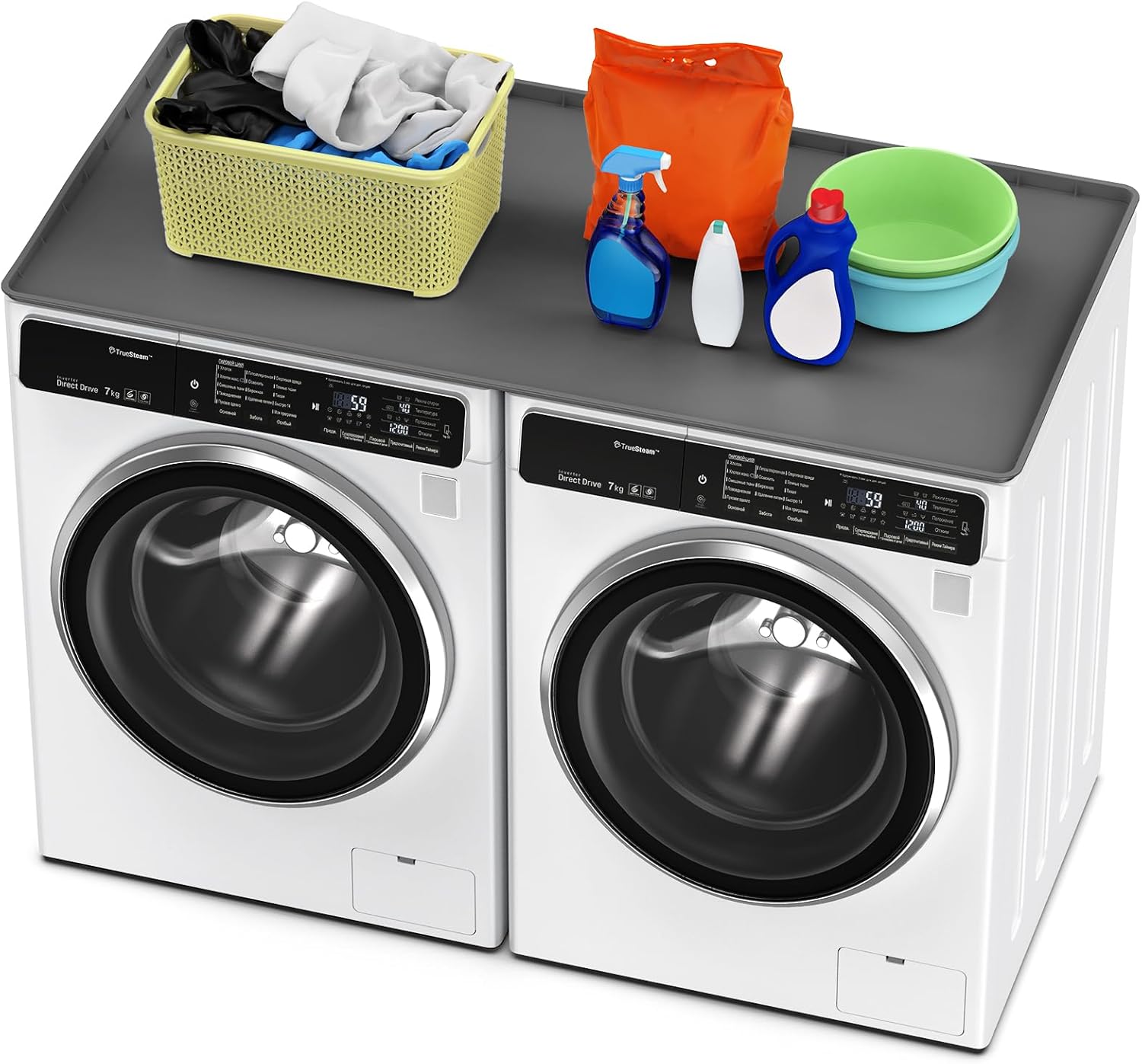 Amazon.com: Washer Dryer Countertop - Large 54"×26.8" Washer and Dryer ...