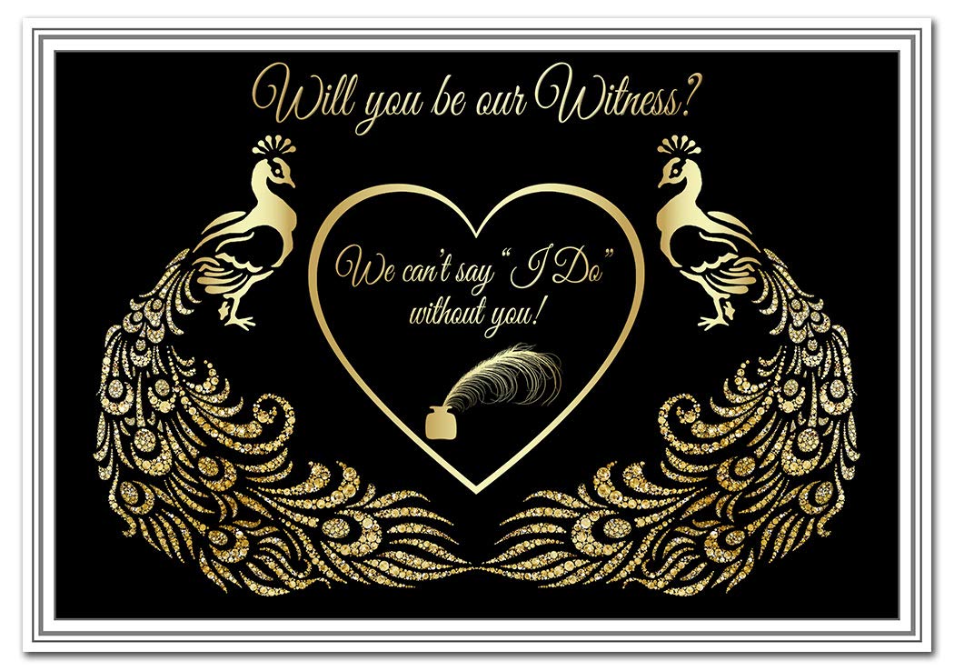 Wedding Witnesses Quotes Can I Get A Witness Wedding Sign: Printable