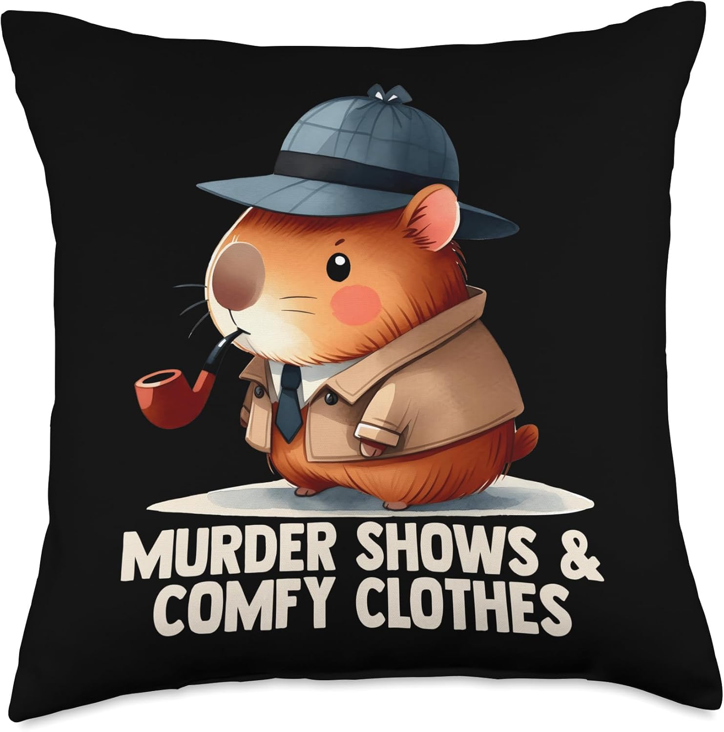 Amazon.com: True Crime Capybara Detective Murder Shows Binge Mystery TV ...
