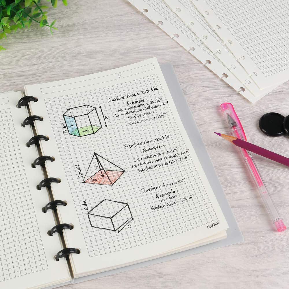 Snapklik.com : Eagle Discbound Refill Paper, Filler Paper For Junior ...