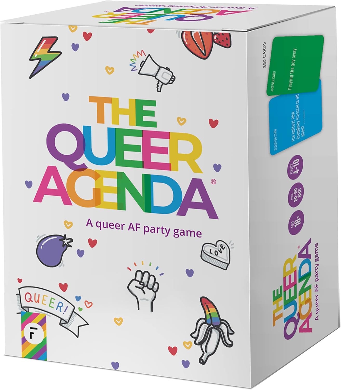 Amazon.com: The Queer Agenda Fitz Card Game - LGBTQ Gifts - Gay Games ...