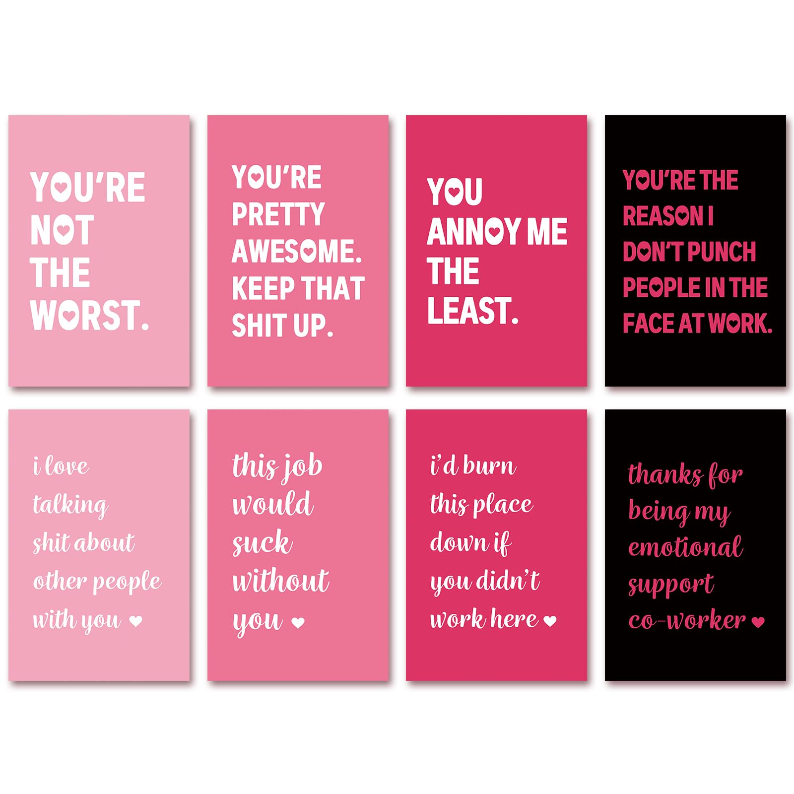 Amazon.com : Funny Coworker Valentines Day Cards Bulk, Humorous ...
