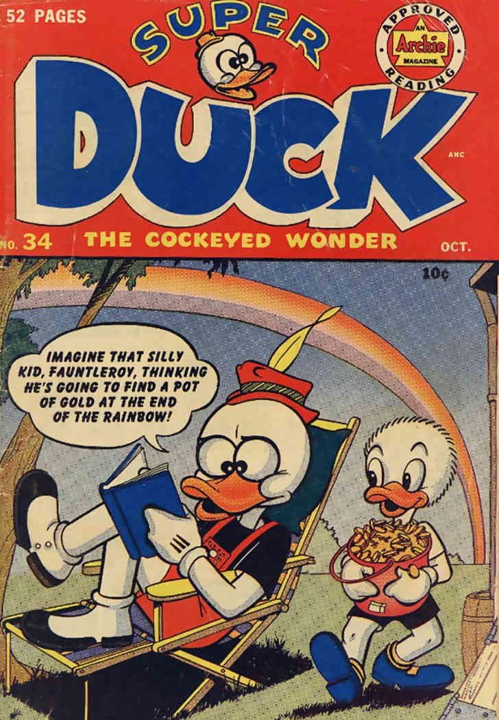 Amazon.com: Super Duck Comics #34 VG ; Archie comic book | October 1950 ...