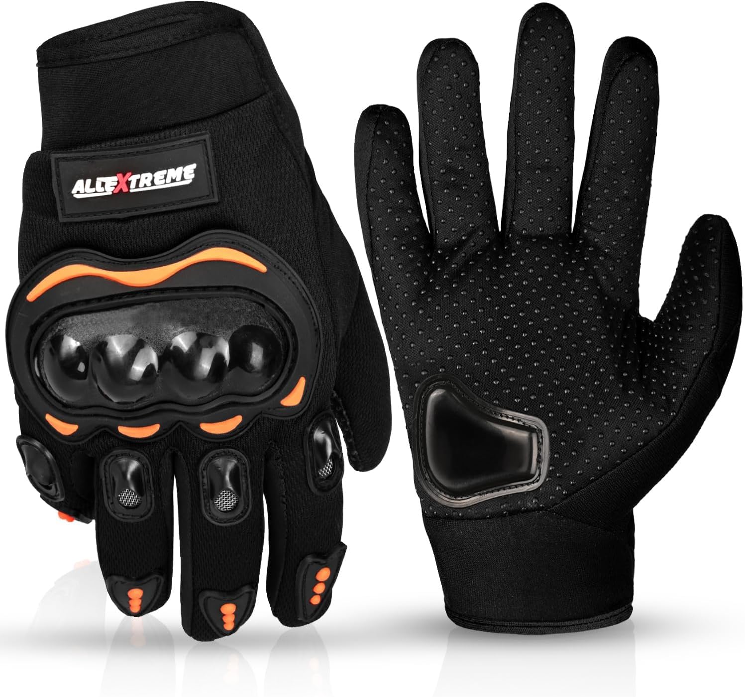 Allextreme Probiker Protective Full Finger Gloves Anti-Skid Surface ...