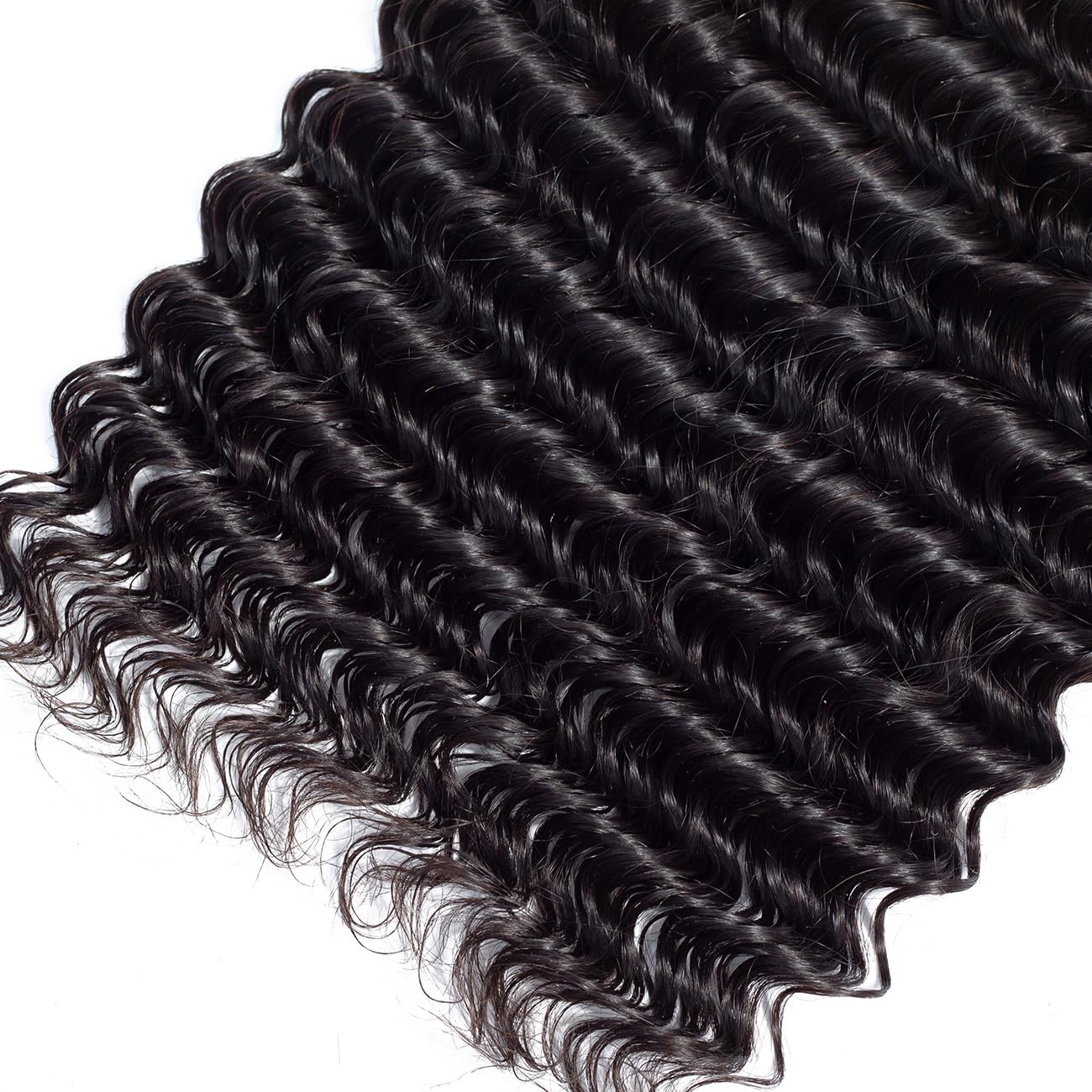12A Deep Wave Bundles Human Hair 20 22 24Inch Brazilian Deep Wave Curly ...
