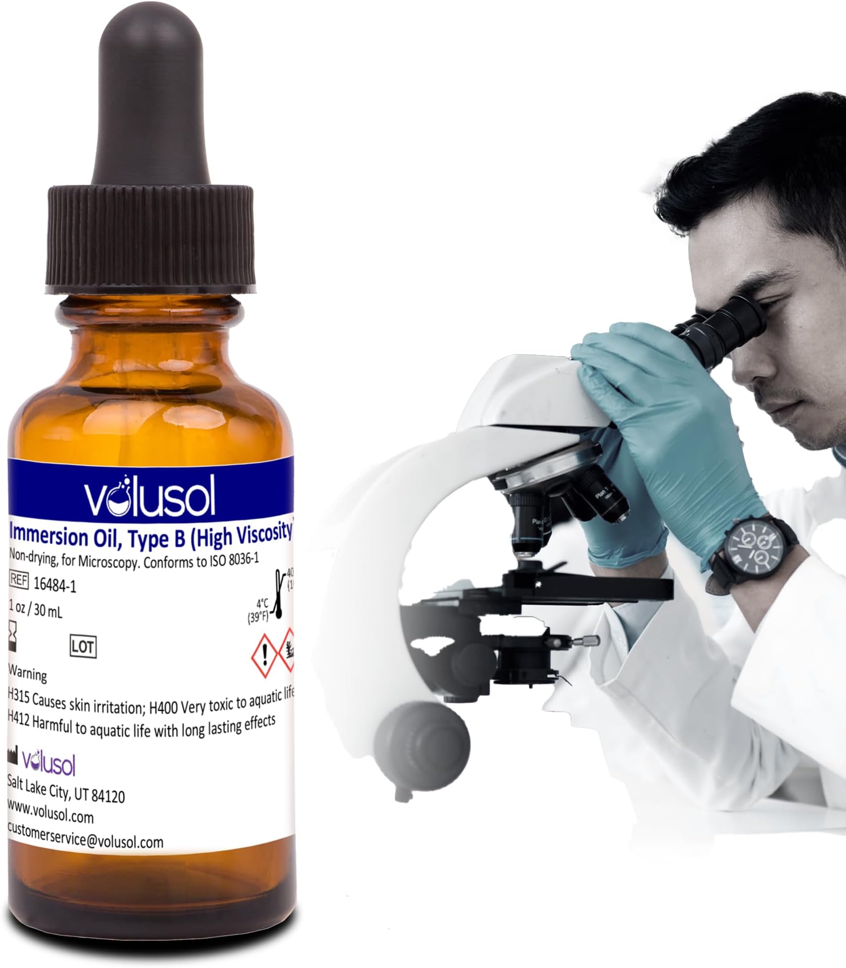 Amazon.com : Premium Microscope Immersion Oil for Olympus, Nikon ...