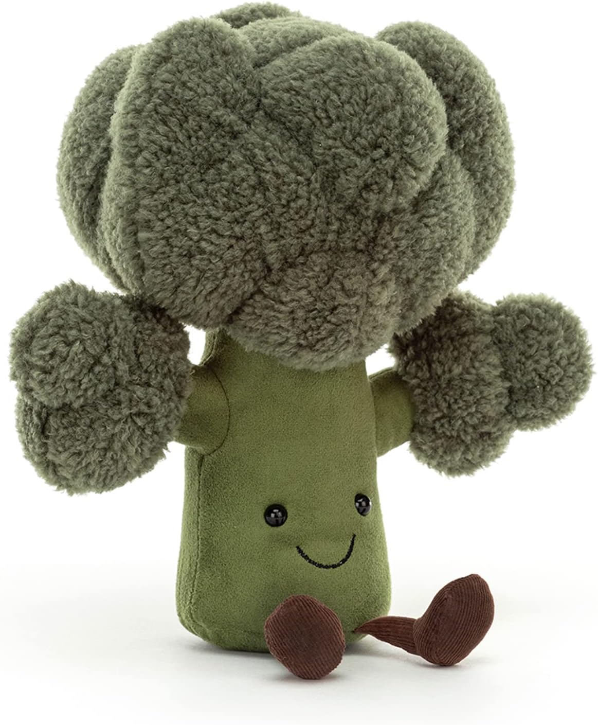 Amazon.com: Jellycat Amuseables Broccoli Stuffed Toy, 10 inches ...