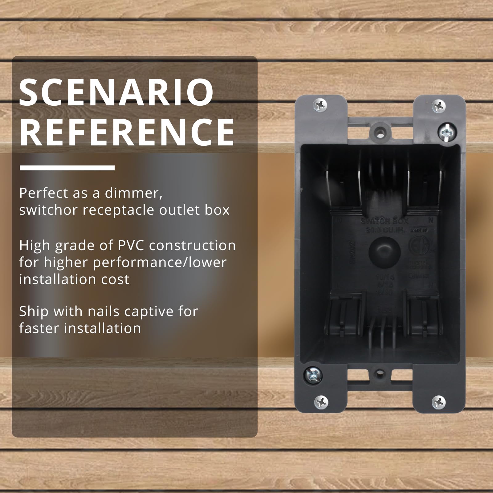 1 Inch Deep Electrical Box