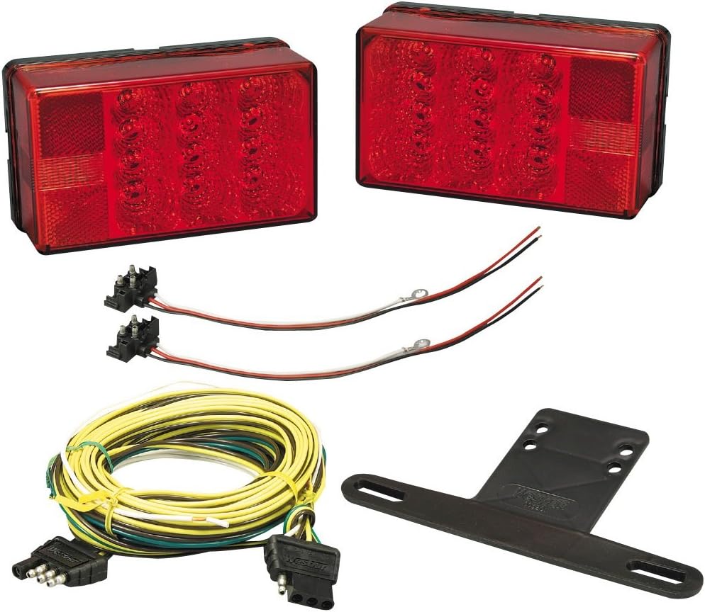 Amazon.com: Bargman 31-407560 Trailer Light Kit (Waterproof 4x6 Low ...