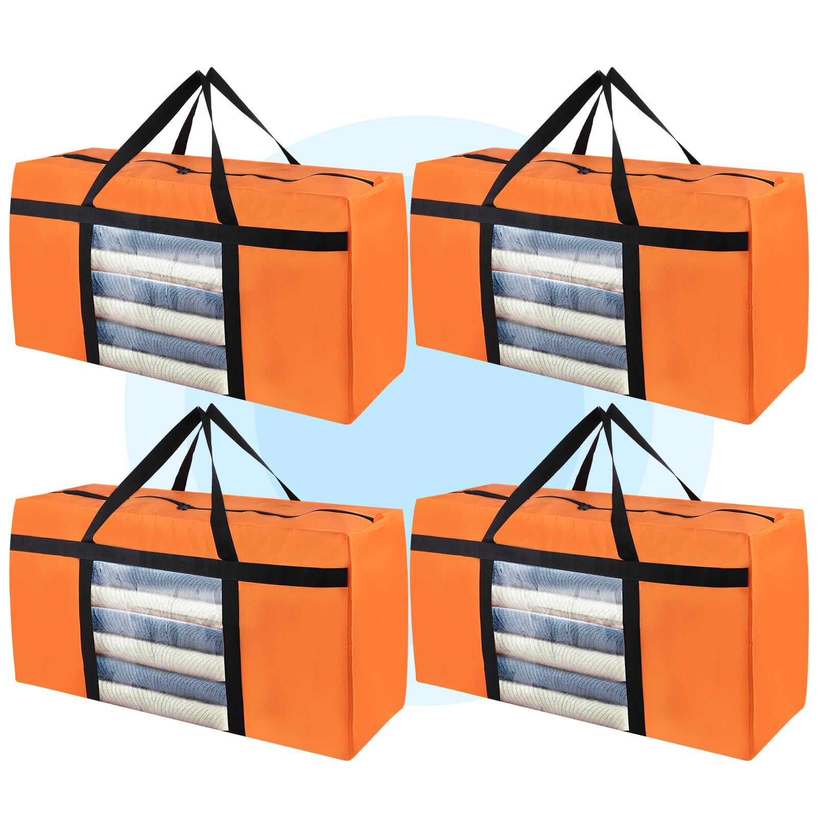 Amazon.com: CIVJET 4 Pack Moving Bags Heavy Duty 50Lb Extra Large 90L ...