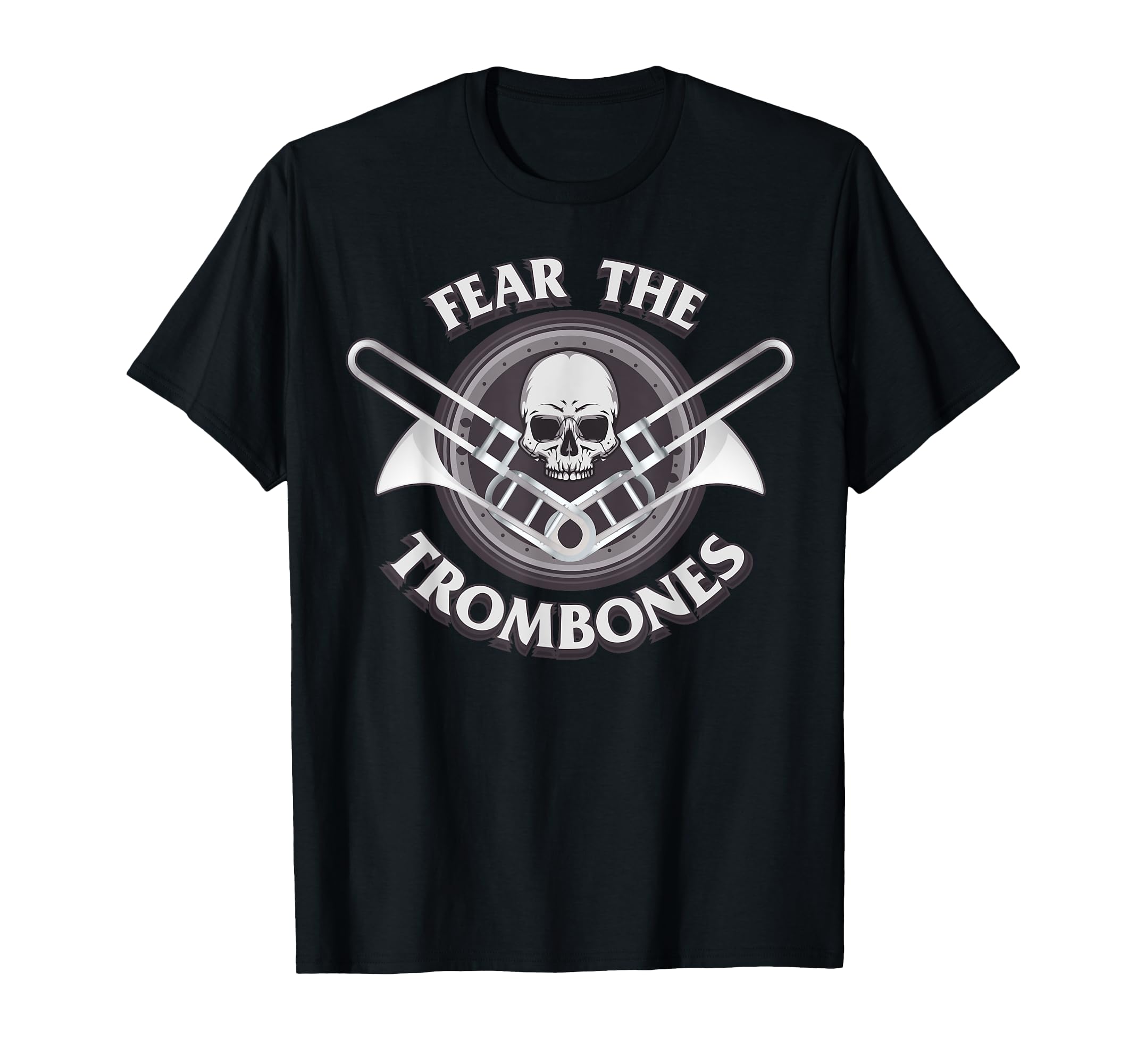 Amazon.com: Funny Fear the Trombone Player Gift Accessories Men Women T ...