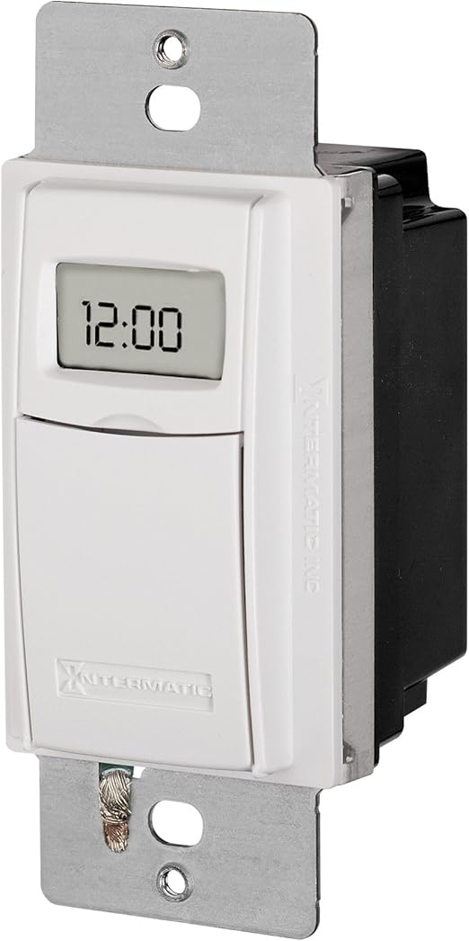 Intermatic ST01 7 Day Programmable In Wall Digital Timer Switch For intermatic-st01-7-day-programmable-in-wall-digital-timer-switch-for