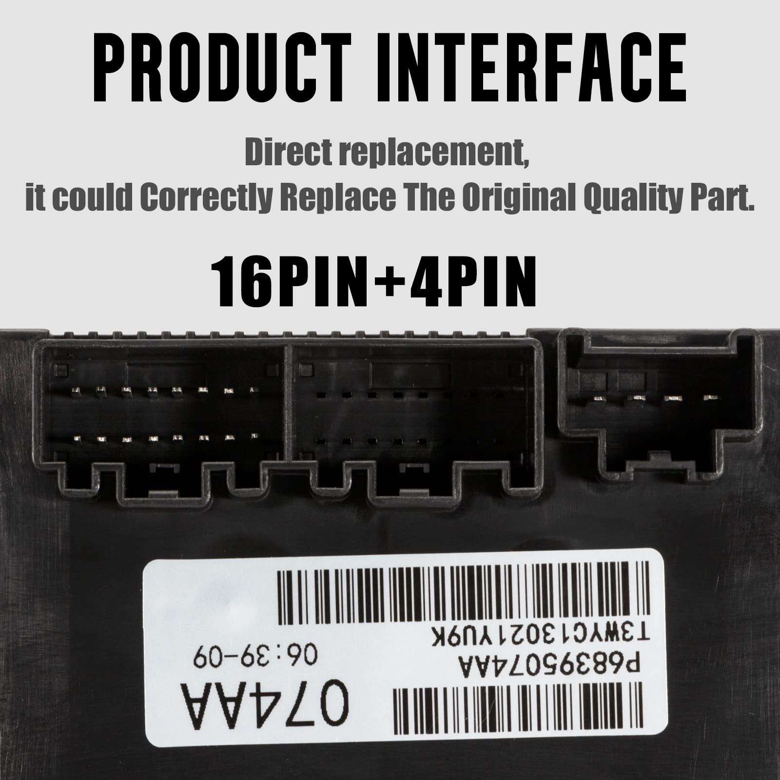 Snapklik.com : BLCYANUE 05150732AE Transfer Case Control Module Compatible