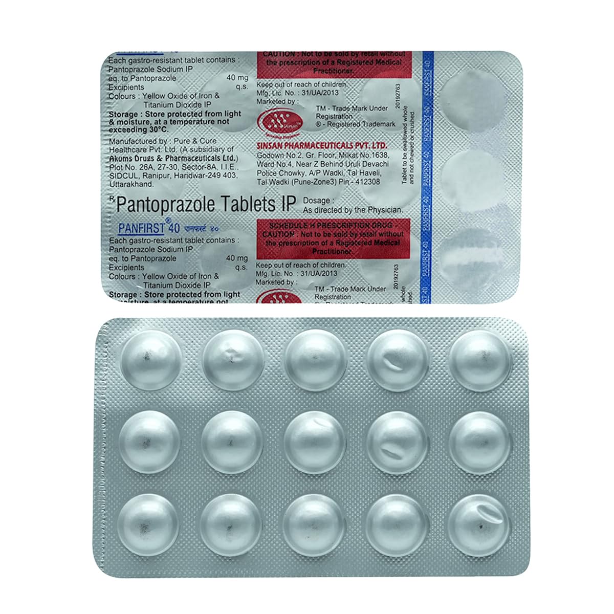 Panfirst 40 mg - Strip of 15 Tablets : Amazon.in: Health & Personal Care
