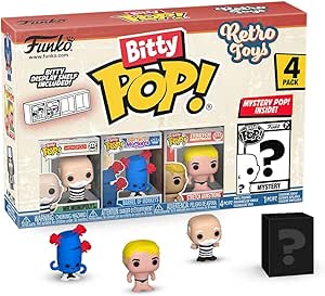 Bitty Funko Pop! Retro Toys: Mini Collectible Toys 4-Pack - Mr ...