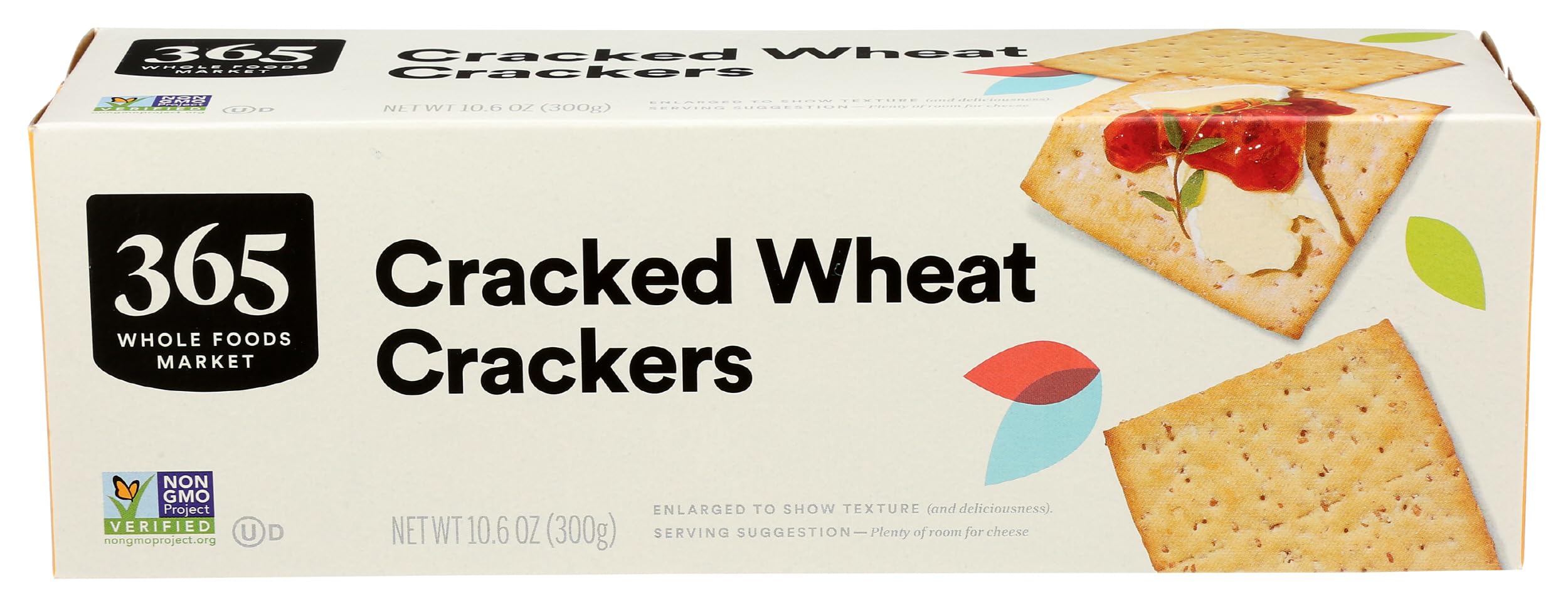 365 by Whole Foods Market, Cracker Cracked Wheat, 10.6 Ounce