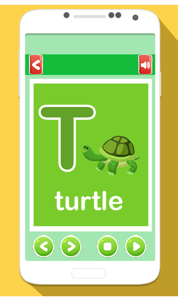 Alphabet family Flashcards ABC - App on Amazon Appstore