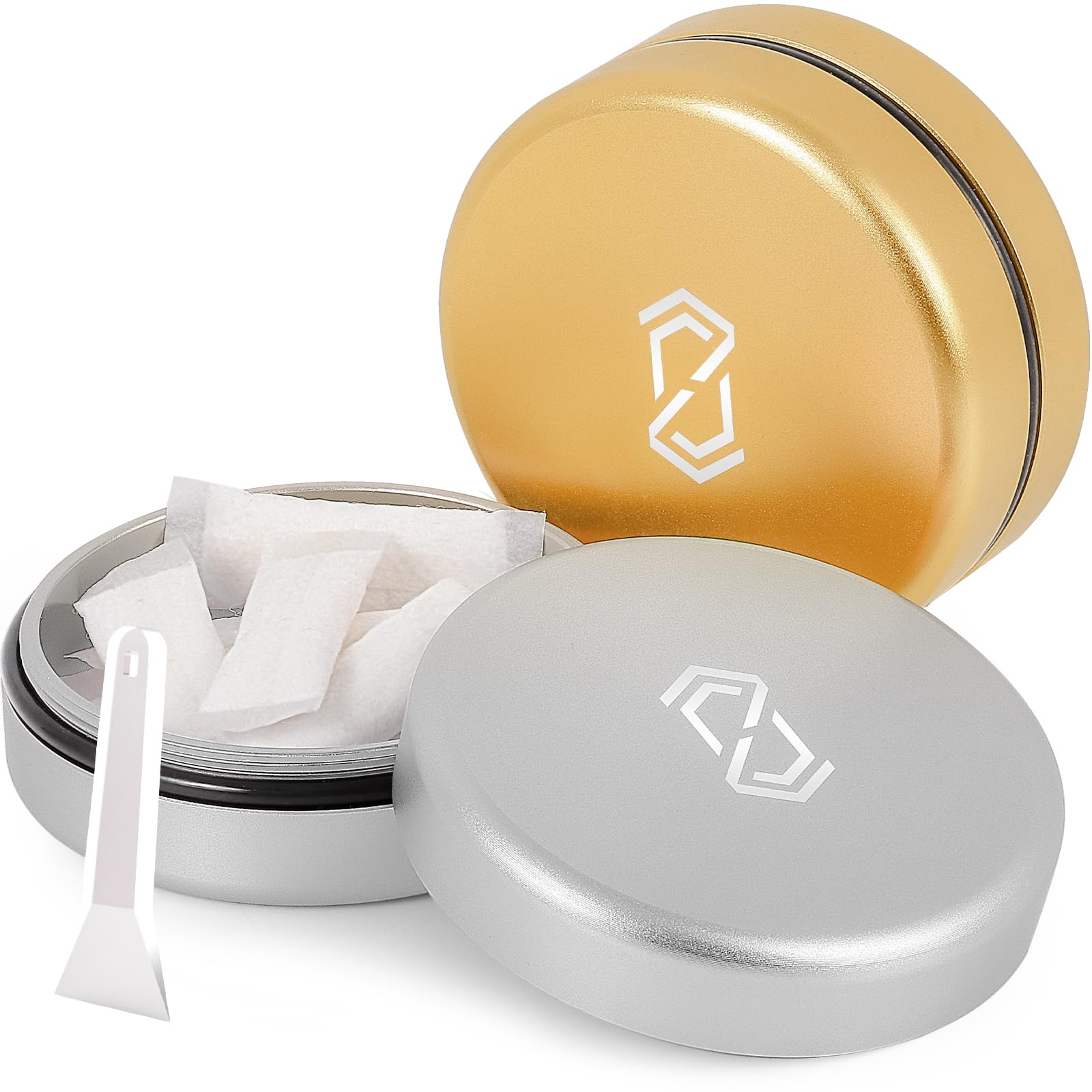 Amazon.com: OZCHIN Metal Can for ZYN for Snus - 2 Cans - Portable ...
