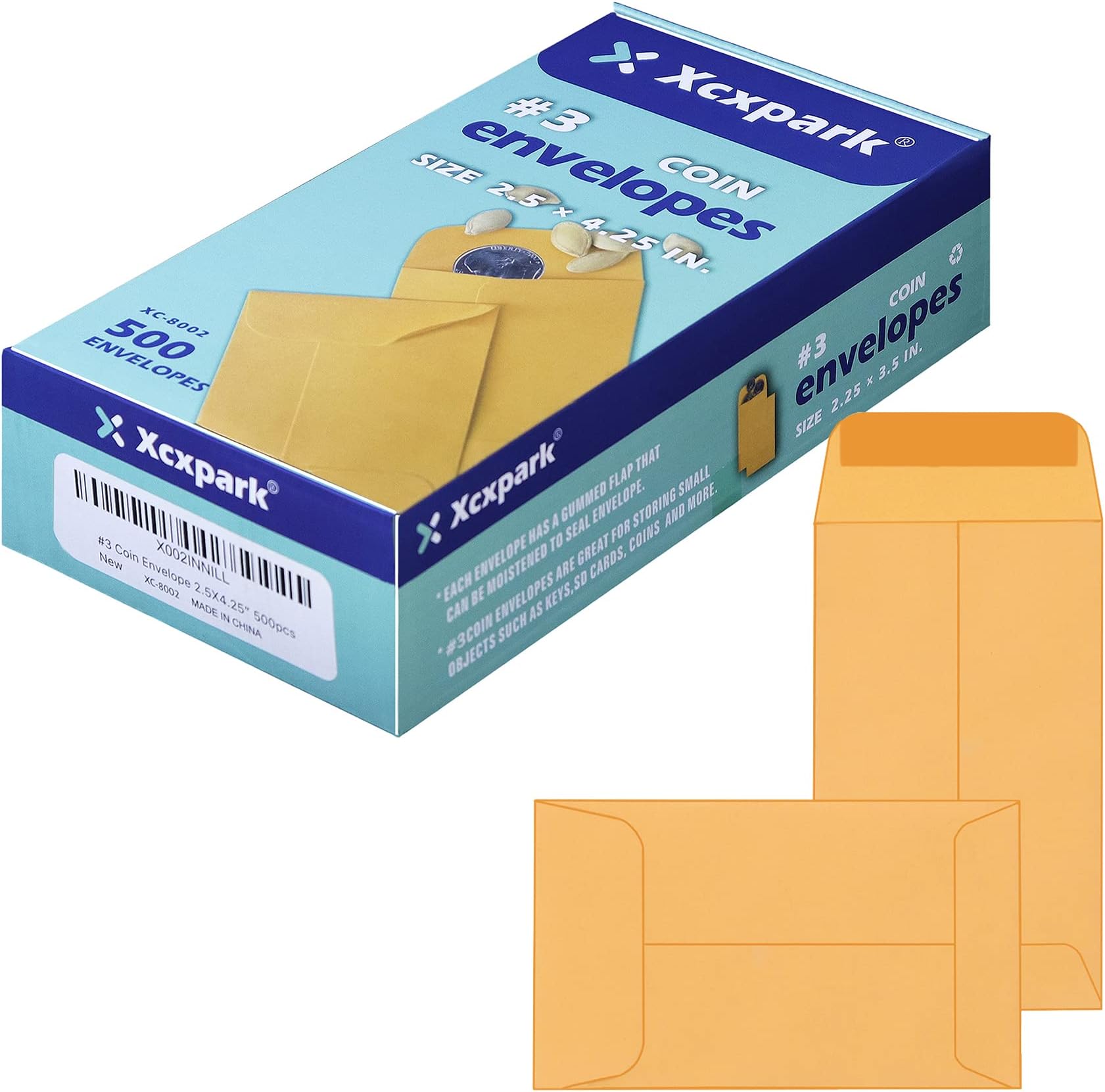 Amazon.com : Universal UNV35300 #1 Round Flap Gummed Closure 2.25 in. x ...