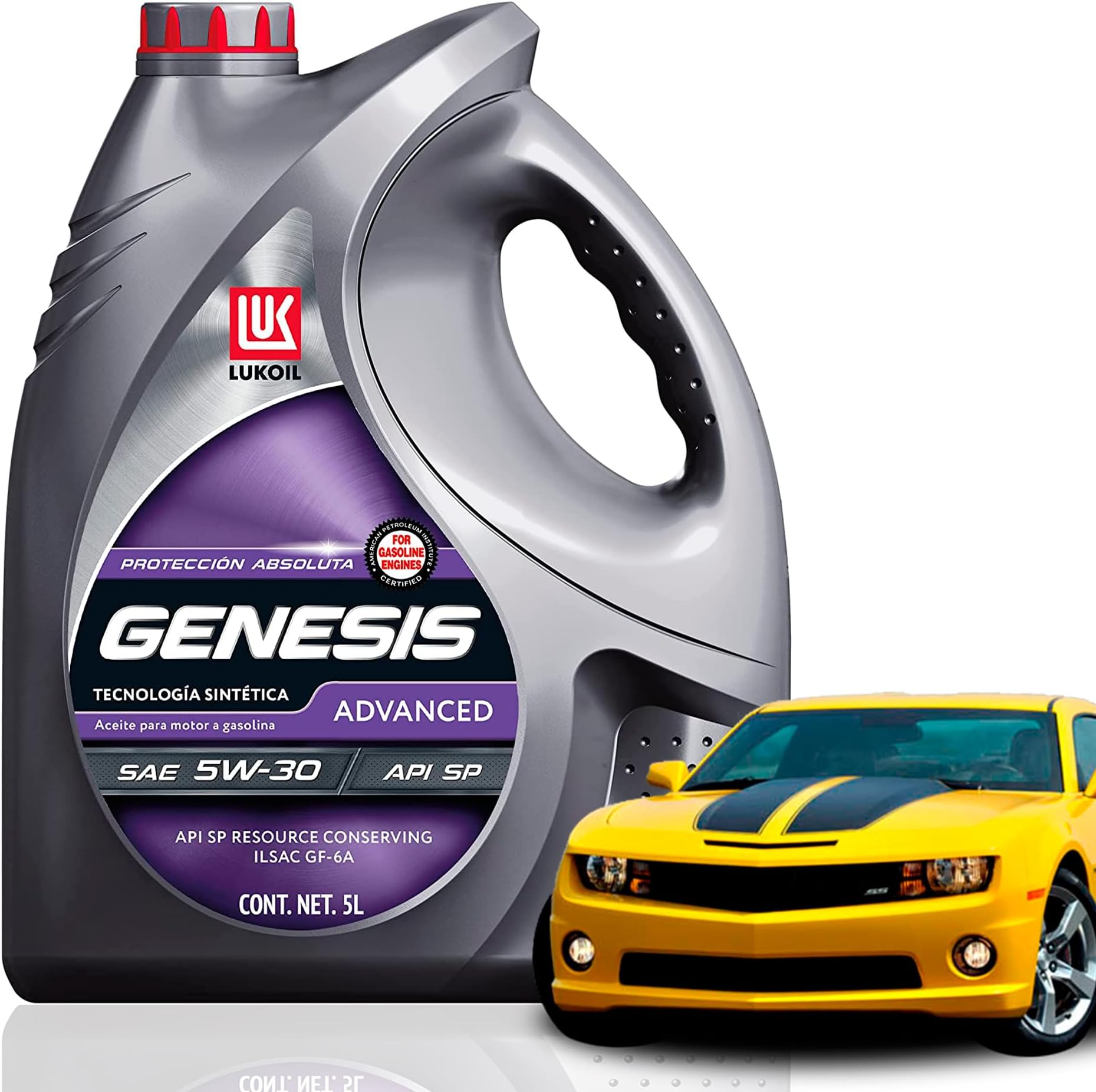 Aceite Multigrado 25W-50 | Aceite para motor Lukoil super high mileage ...