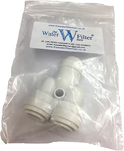 Y Fitting Connector 2 Way Water Line Splitter Divider or Reducer 6mm or ...