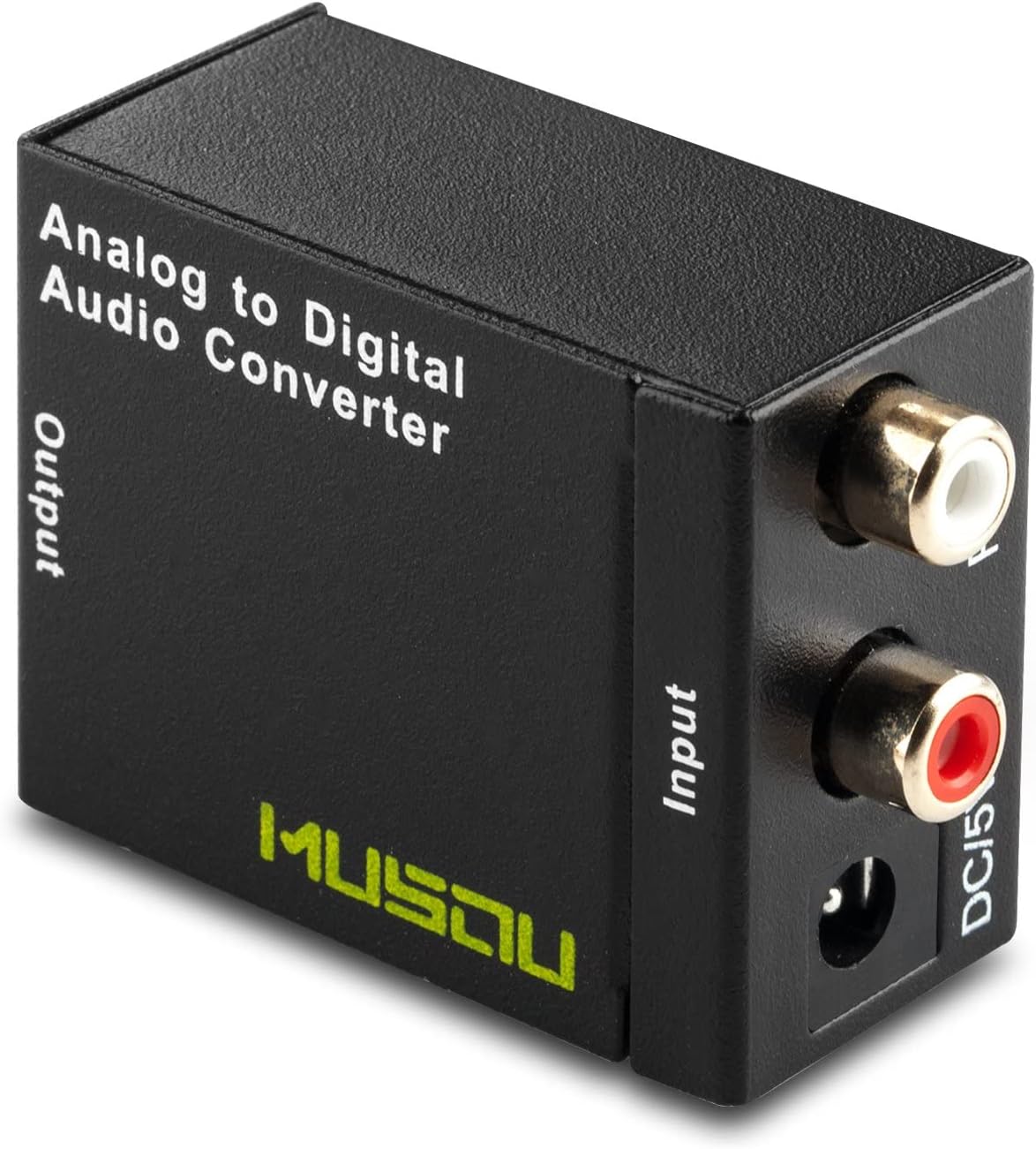 Musou RCA Analog to Digital Optical Toslink Coaxial Audio Converter ...
