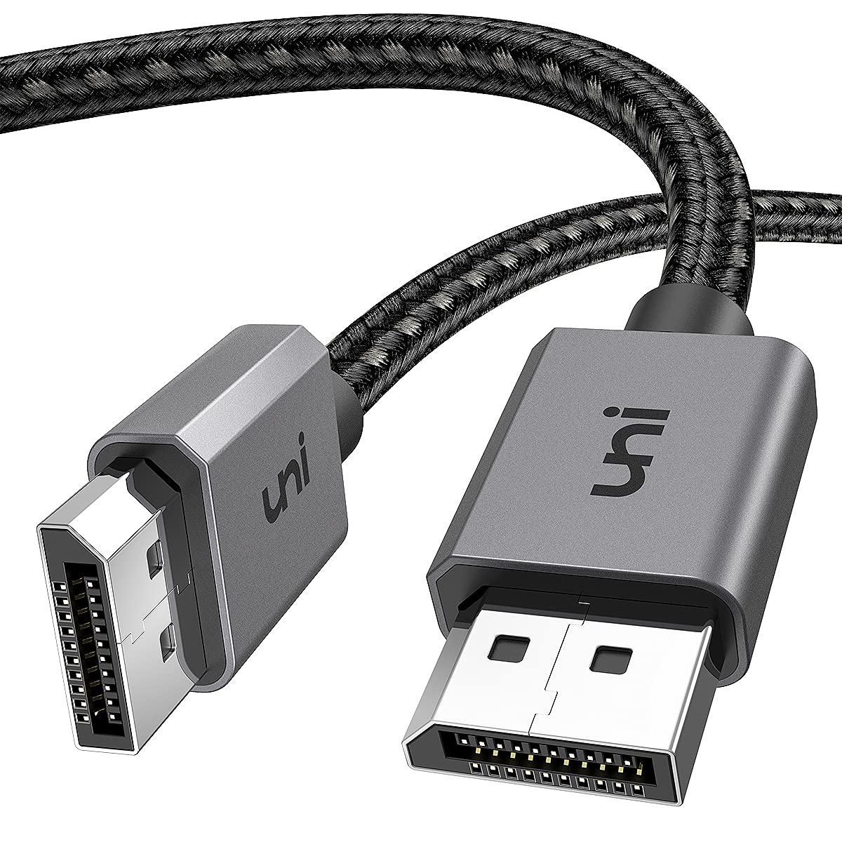 Displayport Kabel, uni DP Kabel 4K@60Hz, 2K@165Hz/144Hz, DisplayPort ...