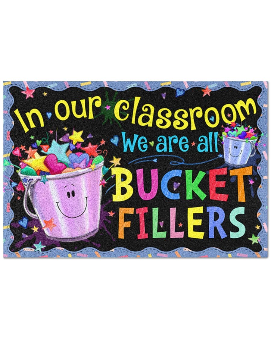 Amazon.com: In Our Classroom We are All Bucket Fillers Poster/Canvas ...