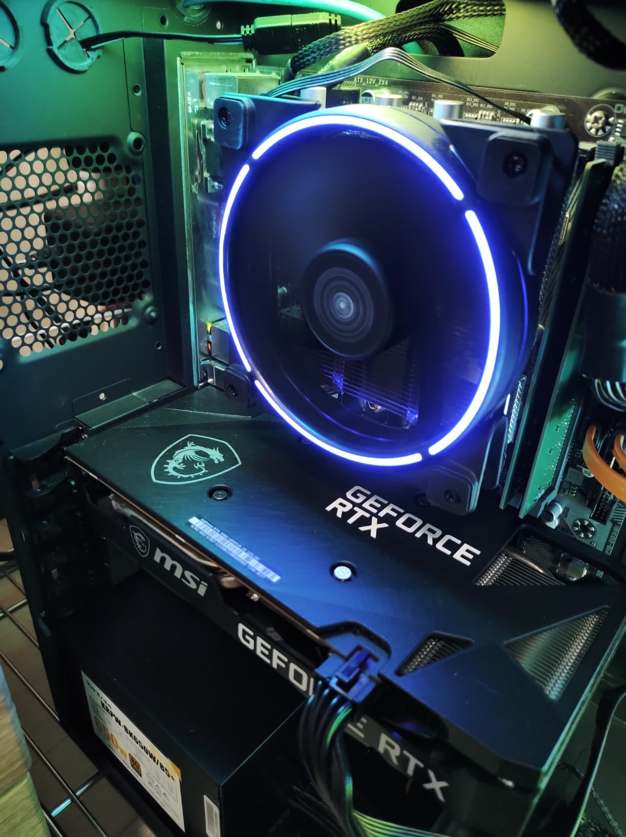 Amazon | 120mm LEDファン搭載 Intel&AMD用CPUクーラー GI-46U-V2 シルバー | アイネックス(AINEX) | CPUファン 通販