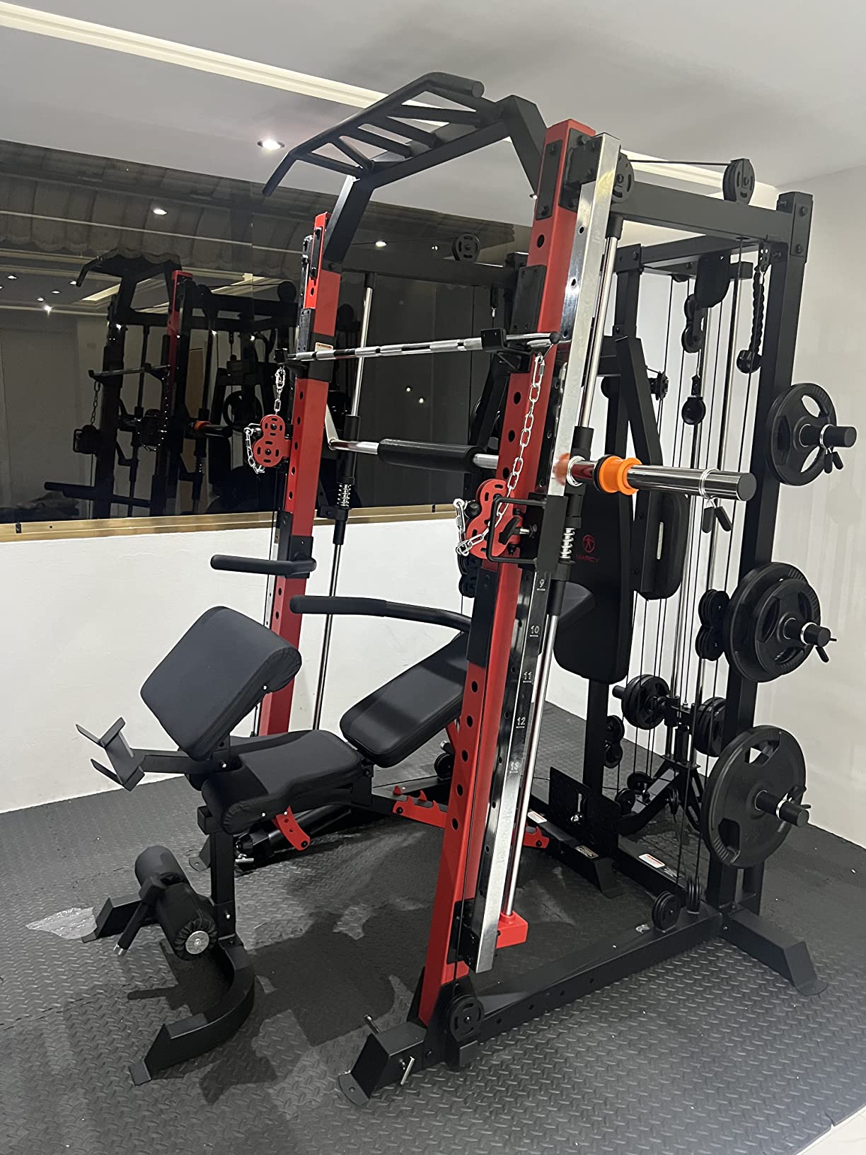 $111/mo - Finance Marcy Smith Machine Cage System Home Gym ...
