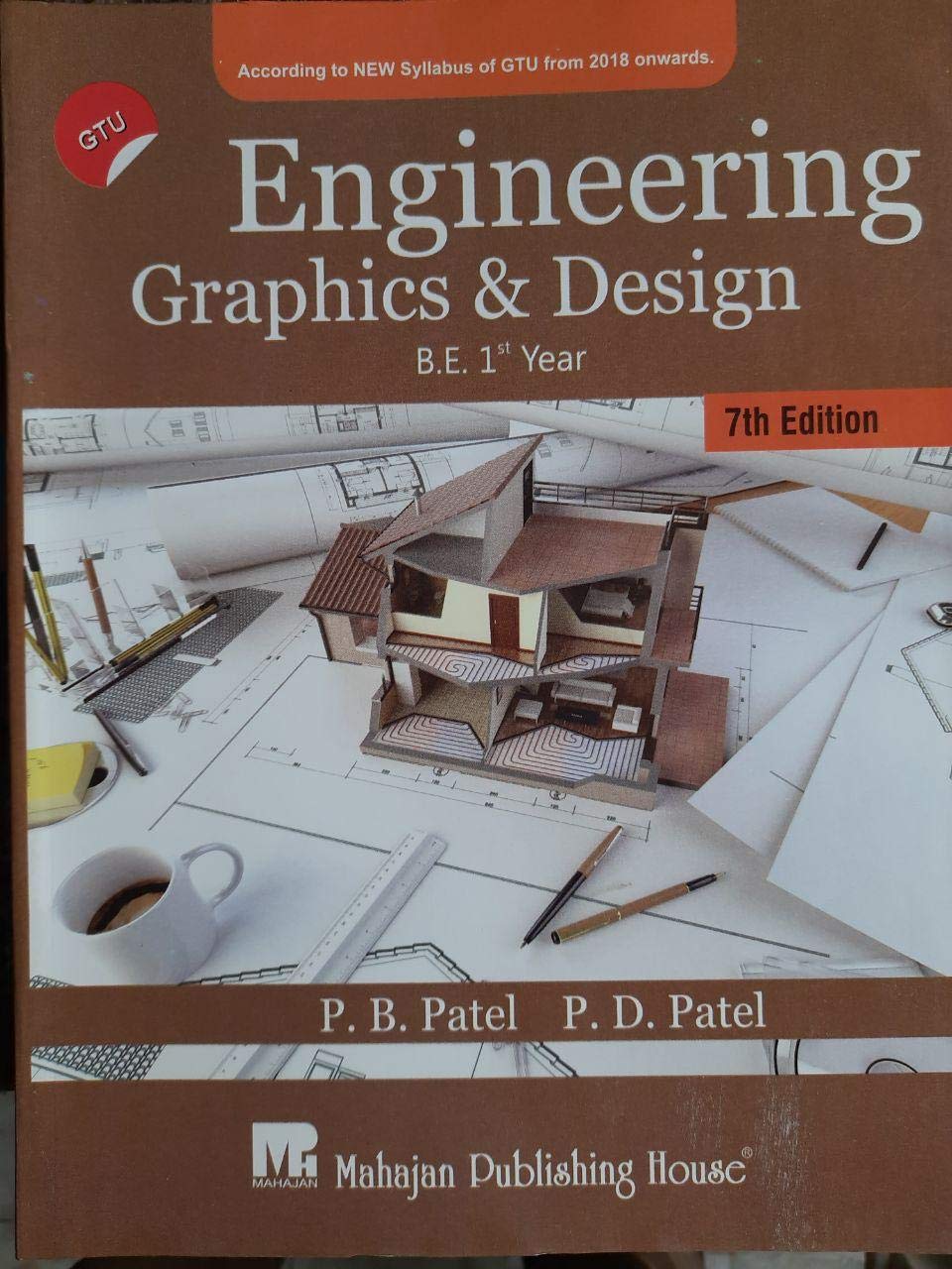 Amazon.in: Buy ENGINEERING GRAPHICS & DESIGN [GTU] B.E.-1 [Paperback] P ...