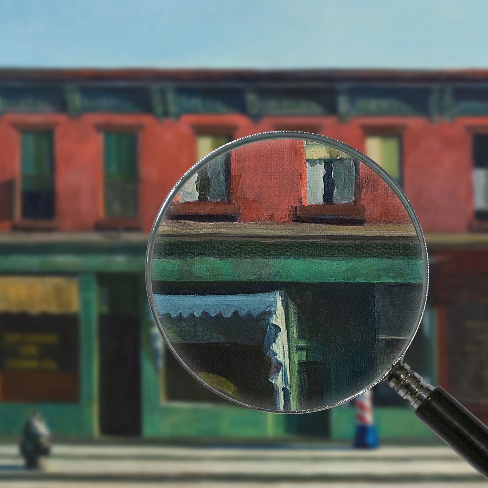 Edward Hopper Early Sunday Morning AMERICAN ARTIST. Edward Hopper.