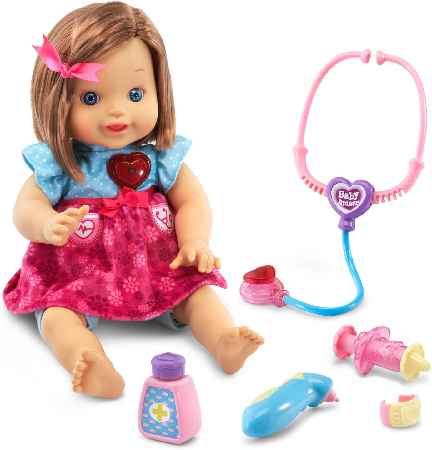 Amazon.com: VTech Baby Amaze Happy Healing Doll : Toys & Games
