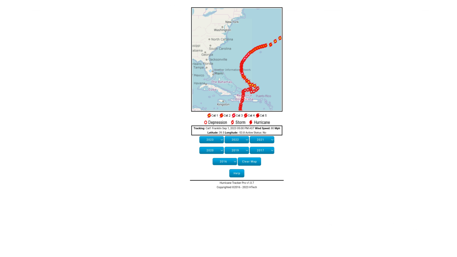 Hurricane Tracker Pro - App on Amazon Appstore