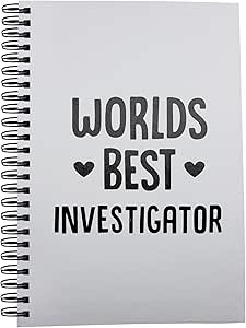 Amazon.com : World's best Investigator notebook : Office Products